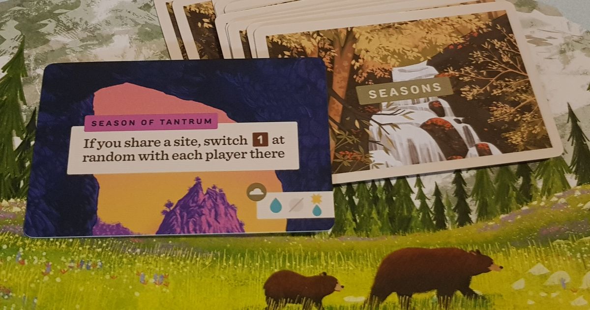 PARKS: Season of Tantrum Promo Card | Board Game | BoardGameGeek