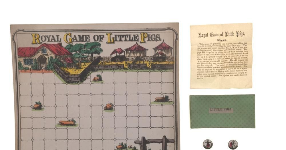 Royal Game of Little Pigs | Board Game | BoardGameGeek