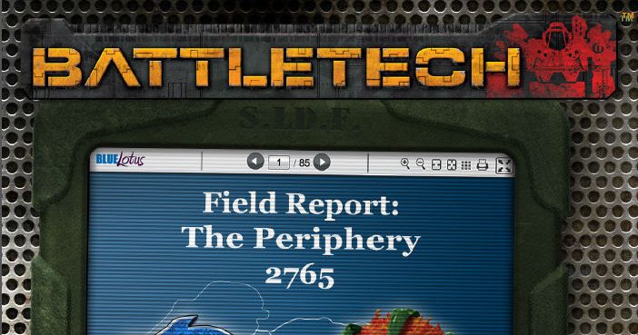BattleTech: Field Report 2765 – Periphery | Board Game | BoardGameGeek