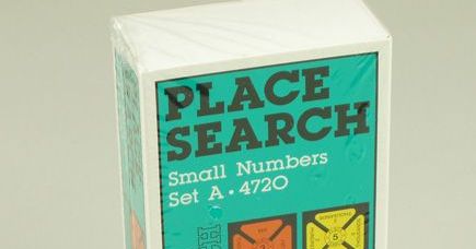 Place Search Small Numbers | Board Game | BoardGameGeek