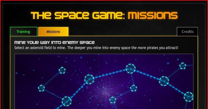 The Space Game: Missions | Video Game | VideoGameGeek