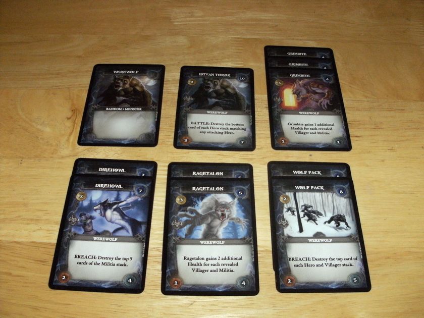 Thunderstone: Werewolf Promo Pack | Board Game | BoardGameGeek