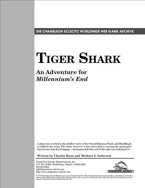 Tiger Shark | RPG Item | RPGGeek