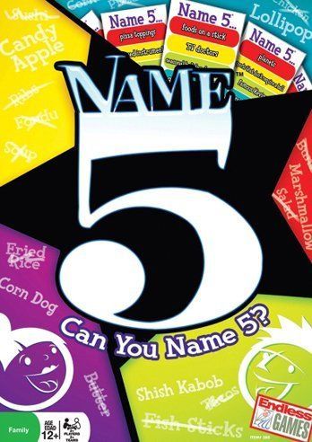 Name 5 | Board Game | BoardGameGeek