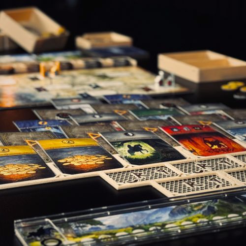 Wooden 3D printed insert for LOTR: Duel for Middle-earth by WOODNEQ ...