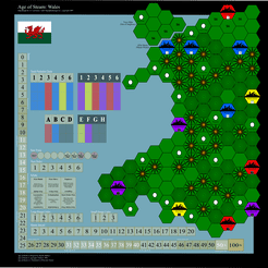 Age of Steam Expansion: Wales | Board Game | BoardGameGeek
