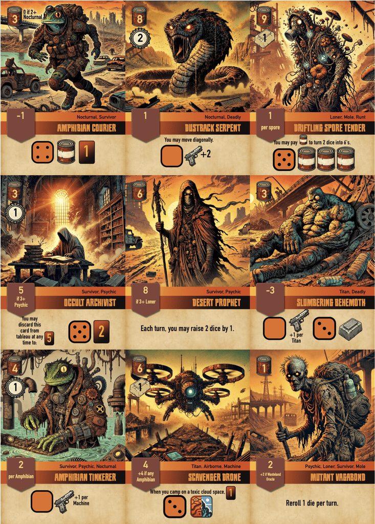 [WIP] Wasteland Convoy: A Post-Apocalyptic Retheme of Creature Caravan ...