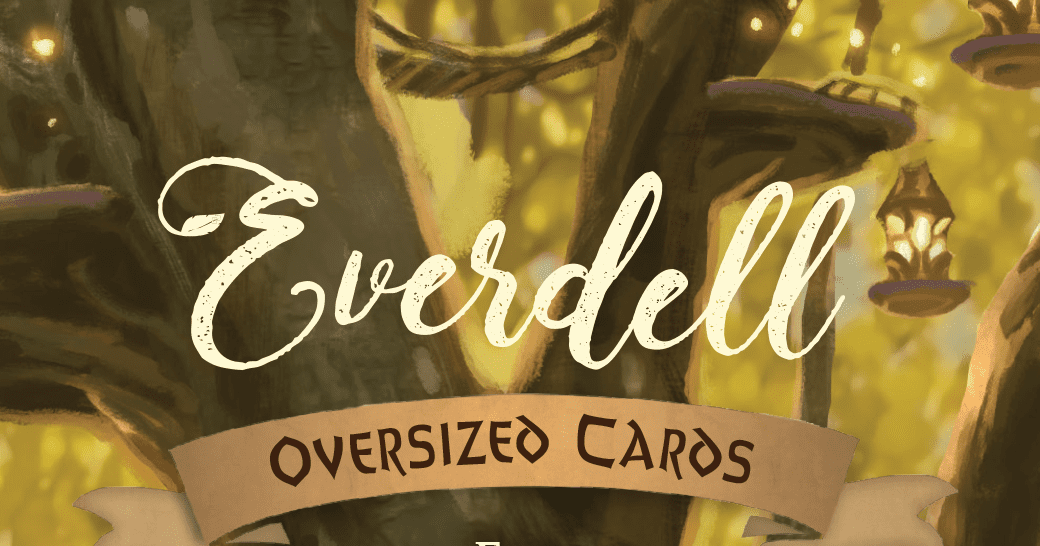 Everdell: Oversized Cards for Collector's Edition | Board Game ...