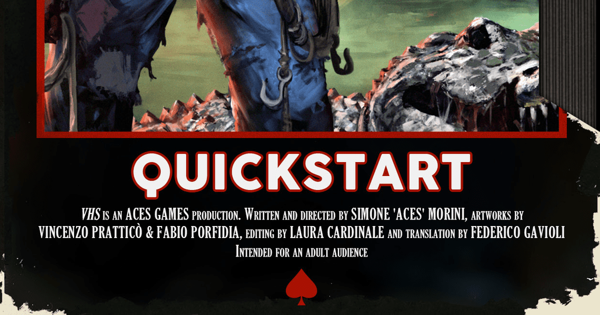 VHS Quickstart | RPG Item | RPGGeek