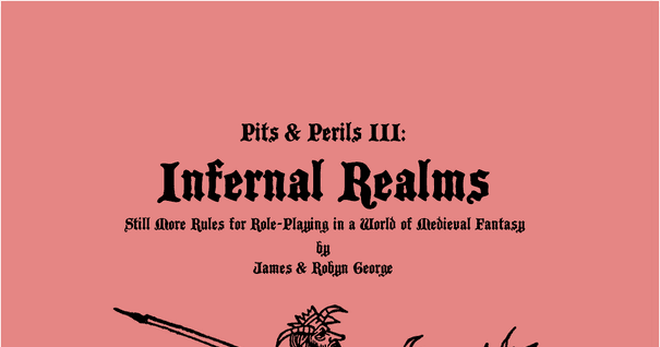 Pits & Perils III: Infernal Realms | RPG Item | RPGGeek