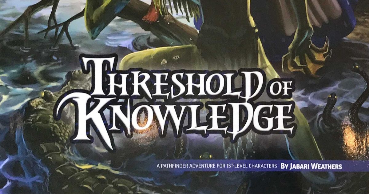 Threshold of Knowledge | RPG Item | RPGGeek