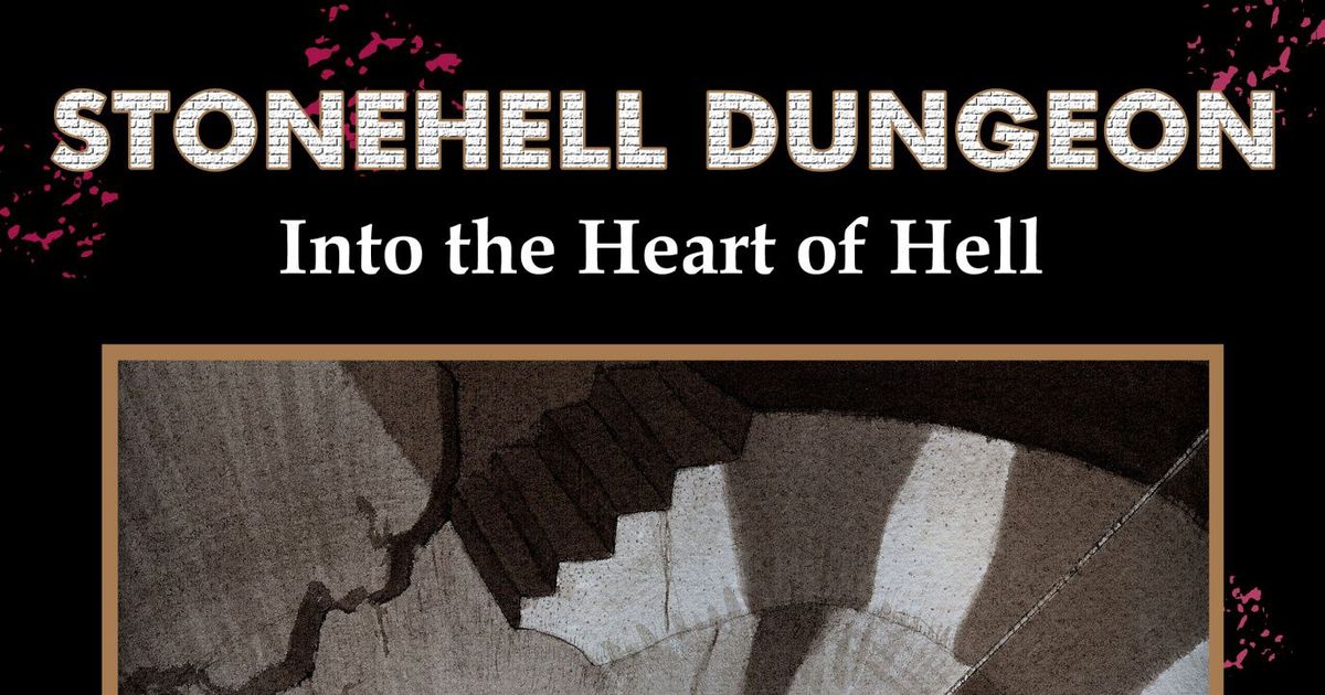 Stonehell Dungeon: Into the Heart of Hell | RPG Item | BoardGameGeek