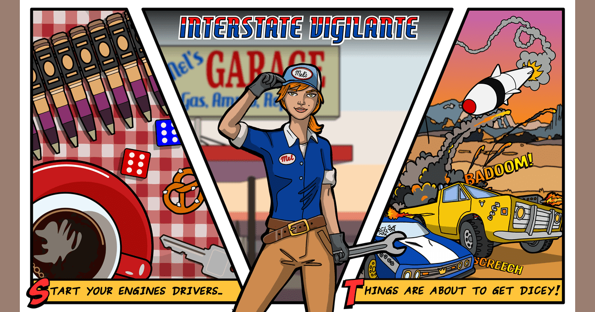 Interstate Vigilante Print and Play Version | Interstate Vigilante