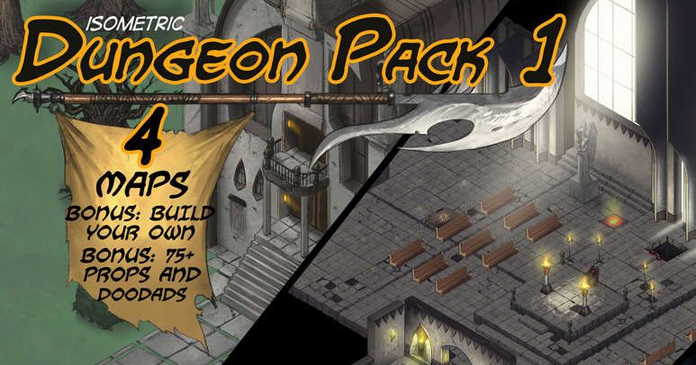 Isometric Dungeon Pack 1 | RPG Item | RPGGeek