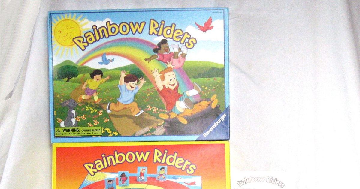 Rainbow Riders | Board Game | BoardGameGeek