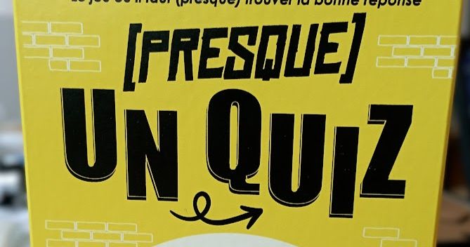 Presque Un Quiz | Board Game | BoardGameGeek