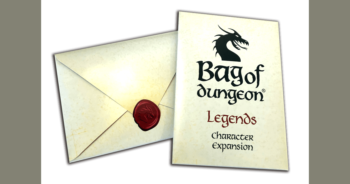 BOD LEGENDS Print and play | Bag of Dungeon: Legends Expansion Print & Play