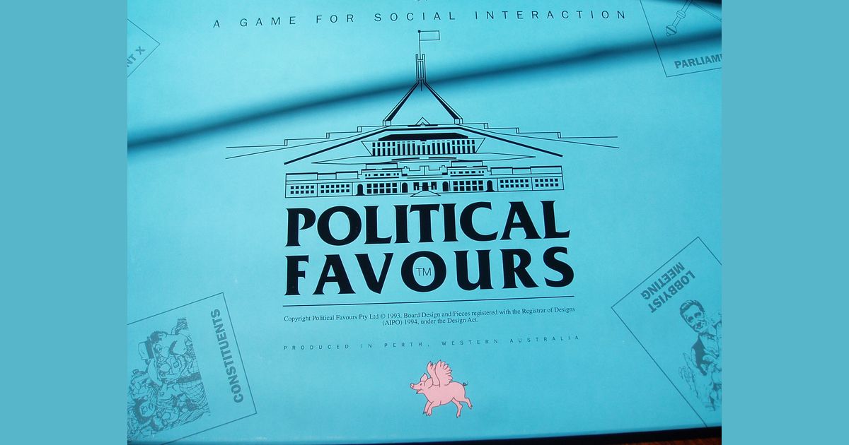 Political Favours | Board Game | BoardGameGeek