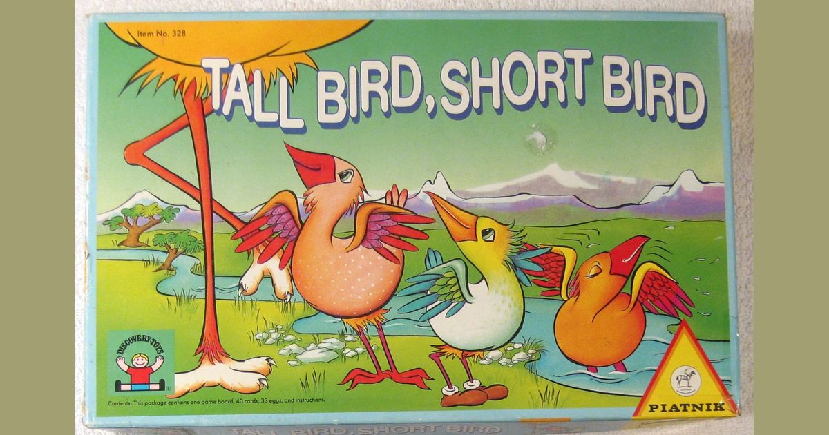Tall Bird, Short Bird | Board Game | BoardGameGeek