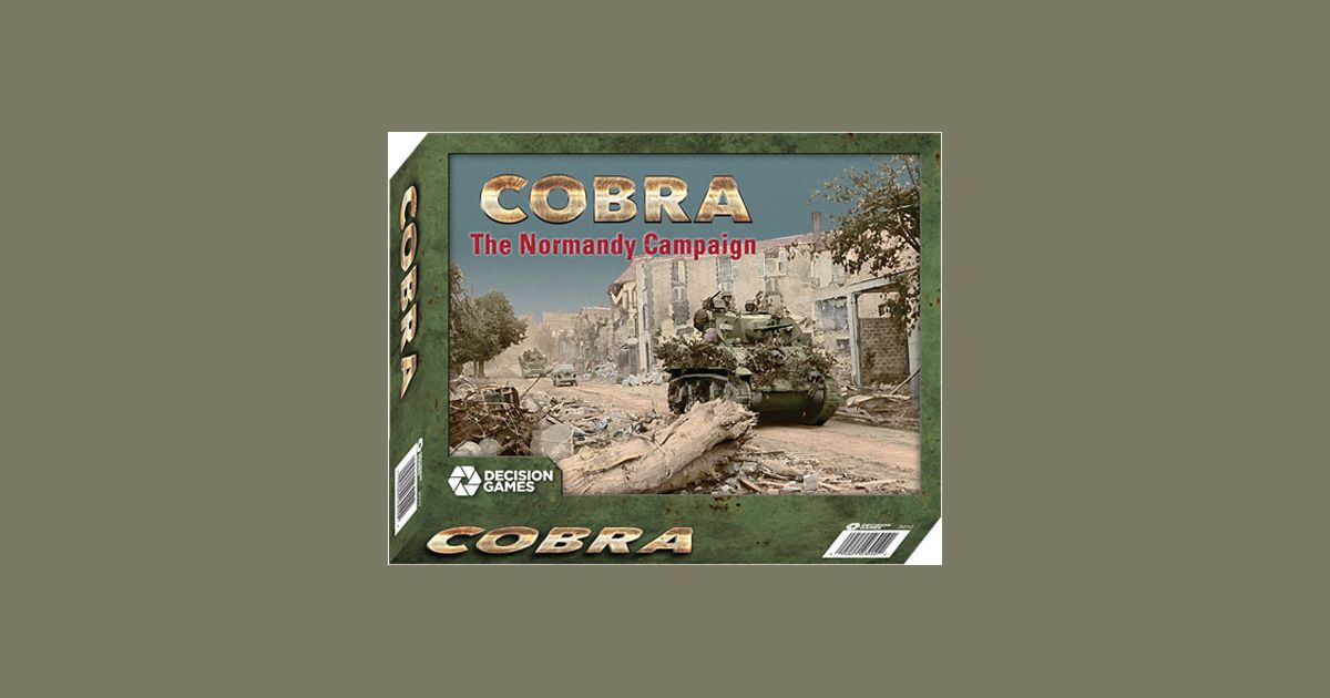 Cobra (3rd Edition) Reference Tables | COBRA: The Normandy Campaign