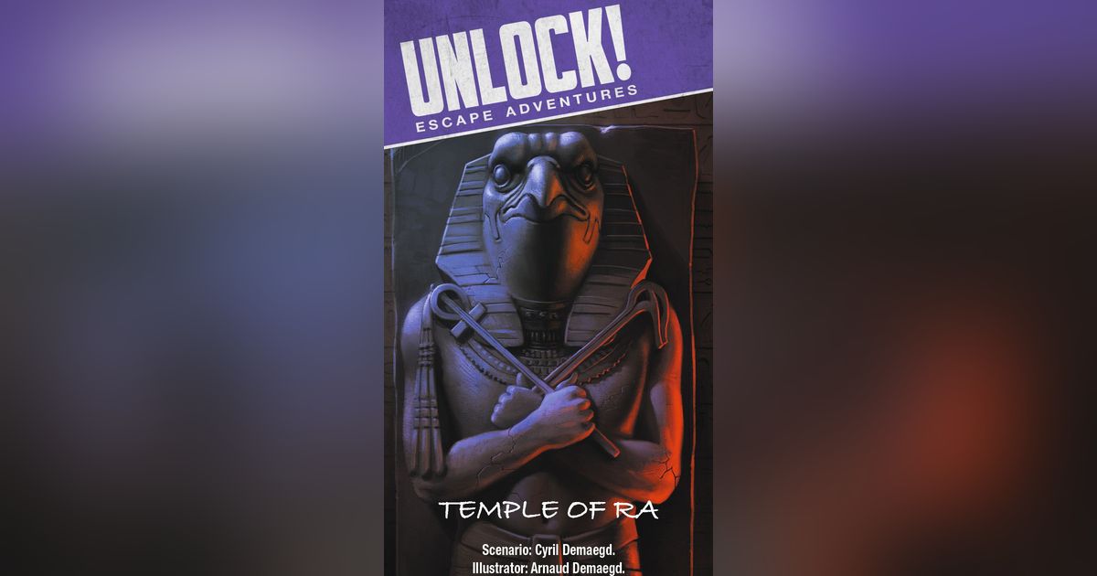 Unlock!: Escape Adventures – Temple of Ra | Board Game | BoardGameGeek