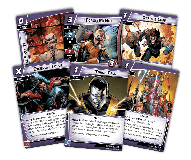 Determination Booster Pack - Mutant Genesis | Marvel Champions: The ...