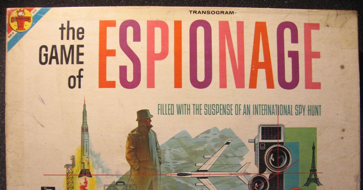 The Game of Espionage | Board Game | BoardGameGeek