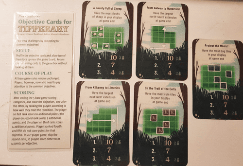 Objective cards (official mini expansion) | Tipperary