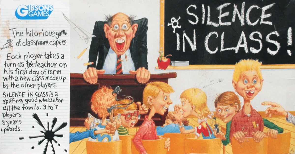 Silence in Class! | Board Game | BoardGameGeek