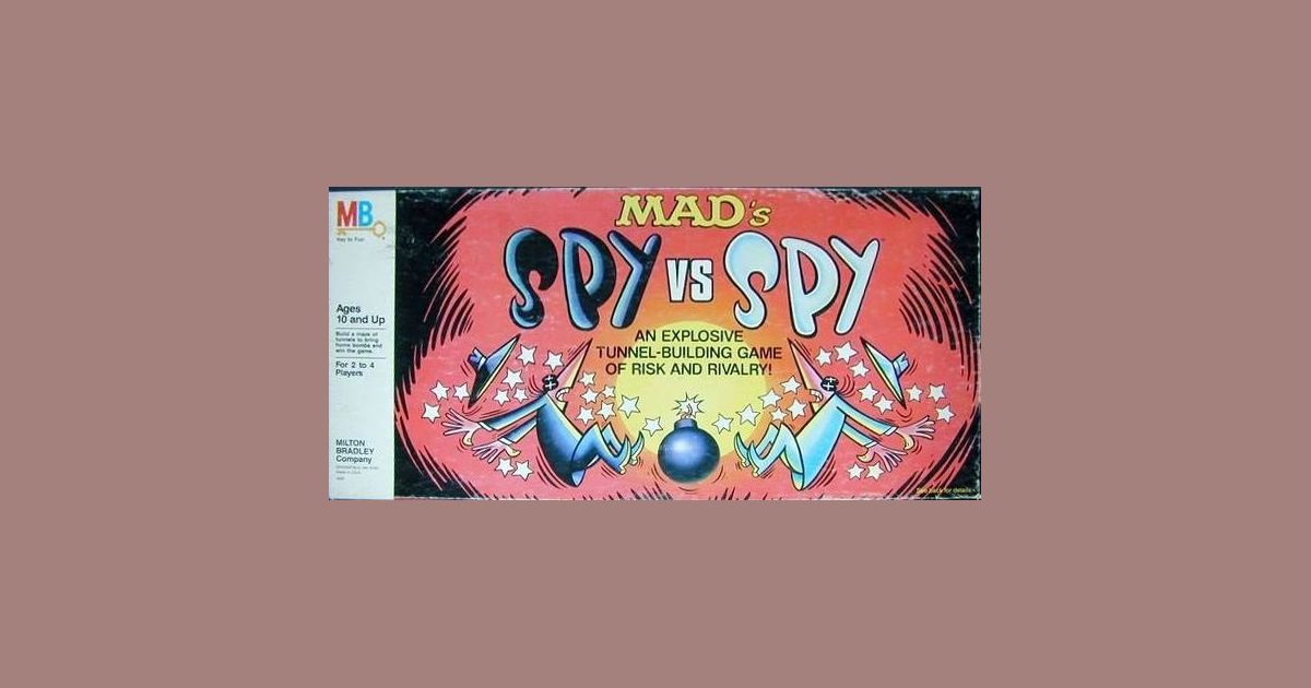 Spy vs Spy | Board Game | BoardGameGeek