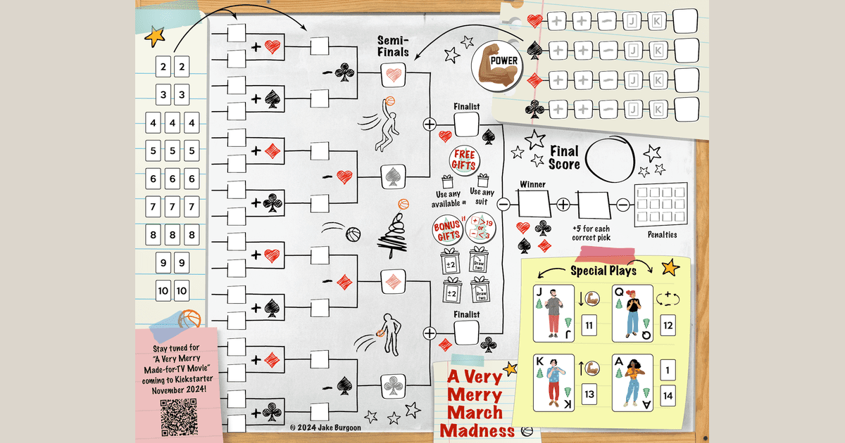 Gamesheet and Rules - PDF | A Very Merry March Madness