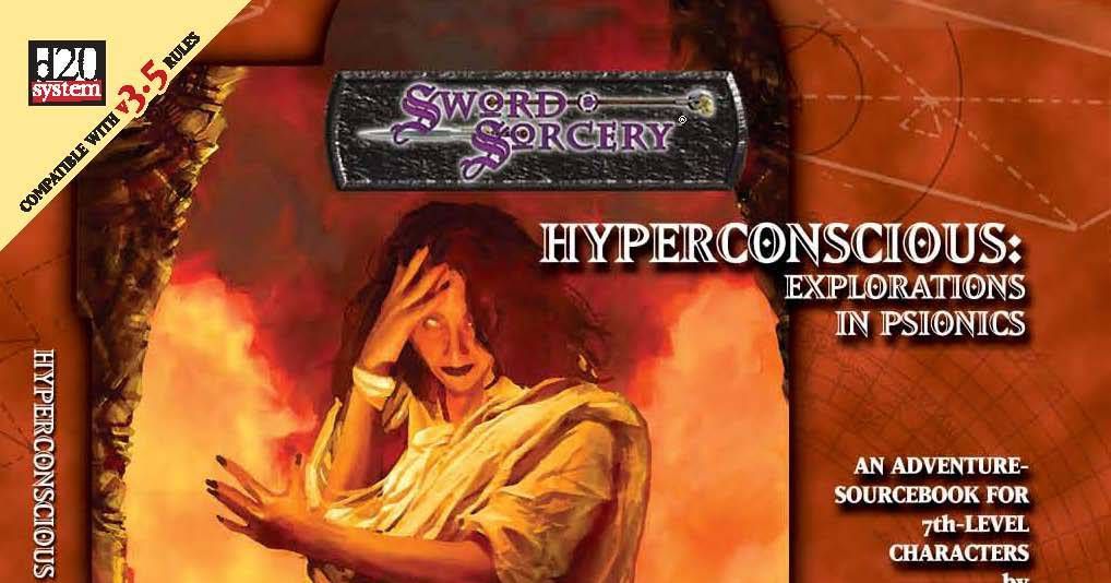 Hyperconscious: Explorations in Psionics | RPG Item | RPGGeek