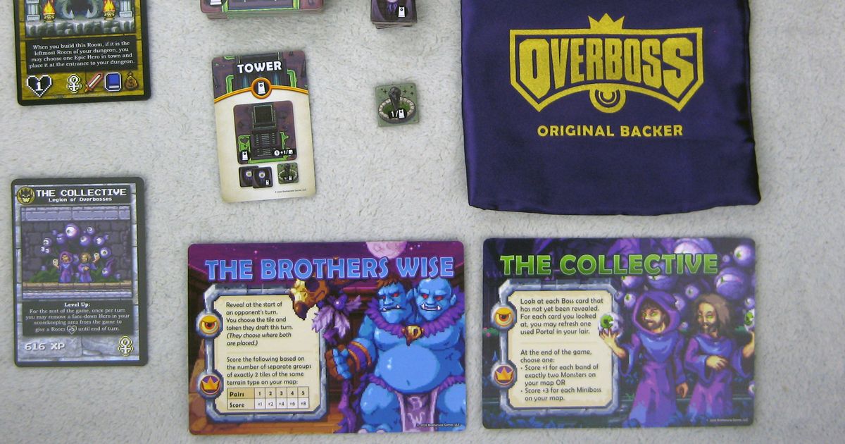 Overboss: A Boss Monster Adventure – Limited Edition Bonus Pack | Board ...