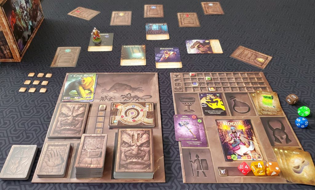 Alternate setup (all in) | Rogue Dungeon: 2nd Edition
