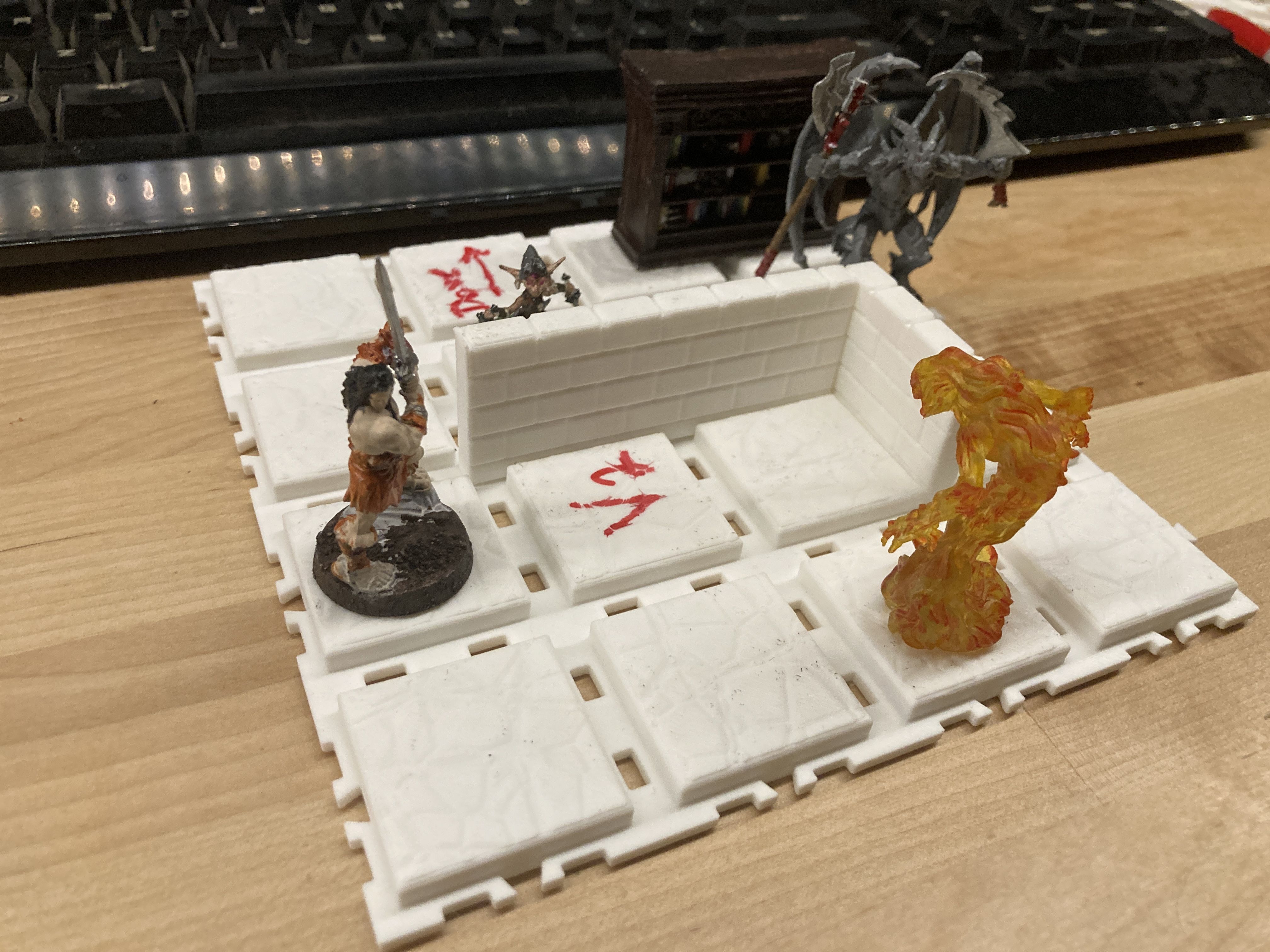 3D Printed HeroQuest Board Initial Design | HeroQuest
