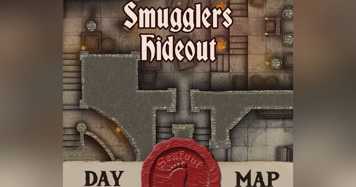 Smugglers Hideout (Day Map) | RPG Item | RPGGeek