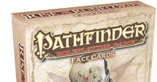 Pathfinder Face Cards: Rise of the Runelords | RPG Item | RPGGeek