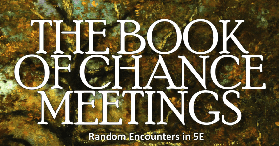 The Book of Chance Meetings | RPG Item | RPGGeek