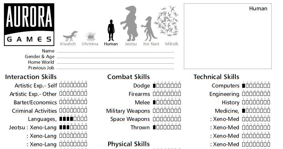 Character Sheet Set | RPG Item | RPGGeek