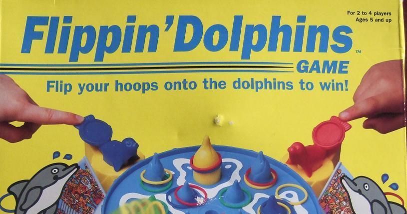 Flippin' Dolphins | Board Game | BoardGameGeek