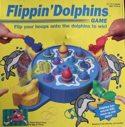 Flippin' Dolphins | Board Game | BoardGameGeek