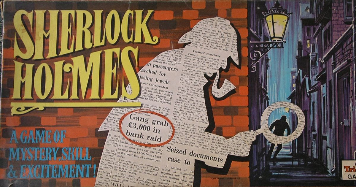 Sherlock Holmes | Board Game | BoardGameGeek