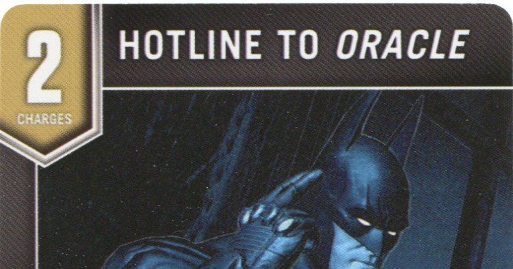 Batman: Arkham City Escape – Hotline to Oracle Promo card | Board Game ...
