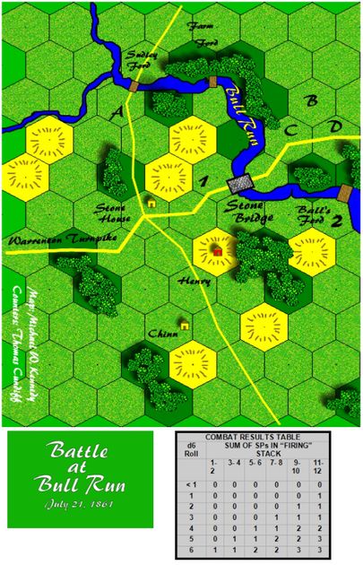 Battle at Bull Run | Board Game | BoardGameGeek
