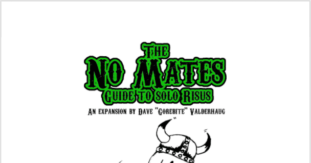 The No Mates Guide to Solo Risus | RPG Item | VideoGameGeek