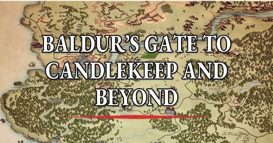 Baldur's Gate to Candlekeep and Beyond | RPG Item | RPGGeek