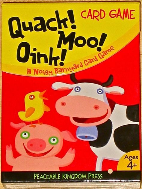 Quack! Moo! Oink! | Board Game | BoardGameGeek
