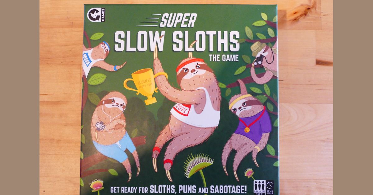 Super Slow Sloths | Board Game | BoardGameGeek