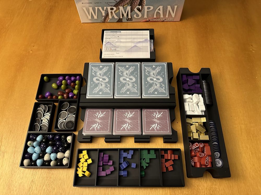 3d printable insert | Wyrmspan