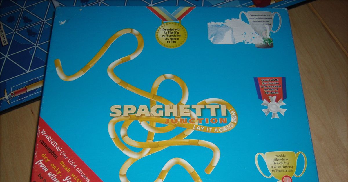 Spaghetti Junction: Lay it again Sam! | Board Game | BoardGameGeek
